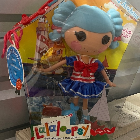 lalaloopsy | Toys | Lalaloopsy Marina Anchors Doll Blue And Red | Poshmark